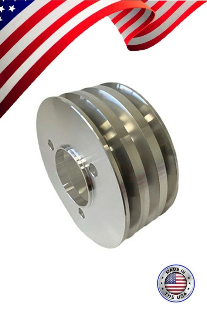 Big Block Chevy Pulley Kit V-Belt 3V SWP - Chap Performance