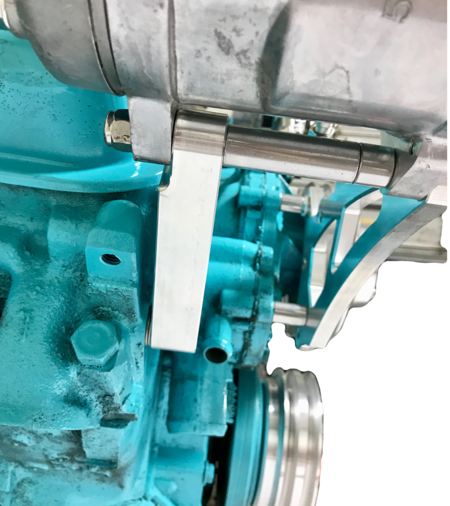 Pontiac A/C Bracket 350 400 428 455 using Sanden 508 Compressor - Chap ...