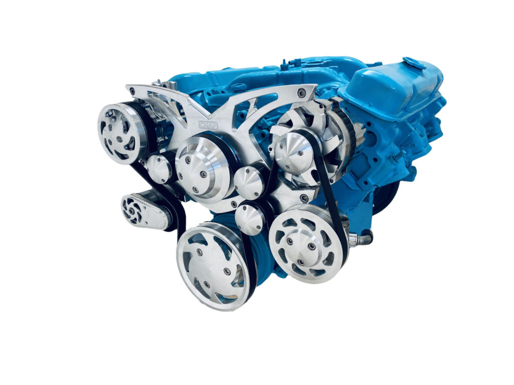 Pontiac All Inclusive Serpentine System 350 400 428 455 ALT PS AC ...