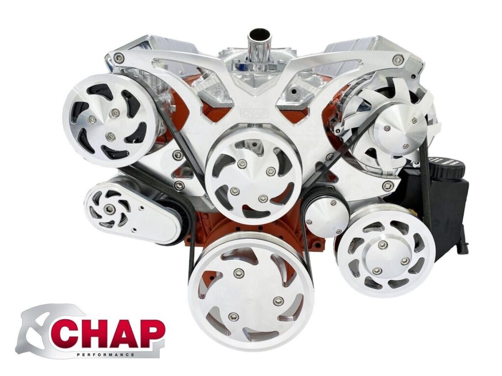 Chevy | Serpentine Systems, V-Belt, Pulley Systems, Brackets , Pulleys