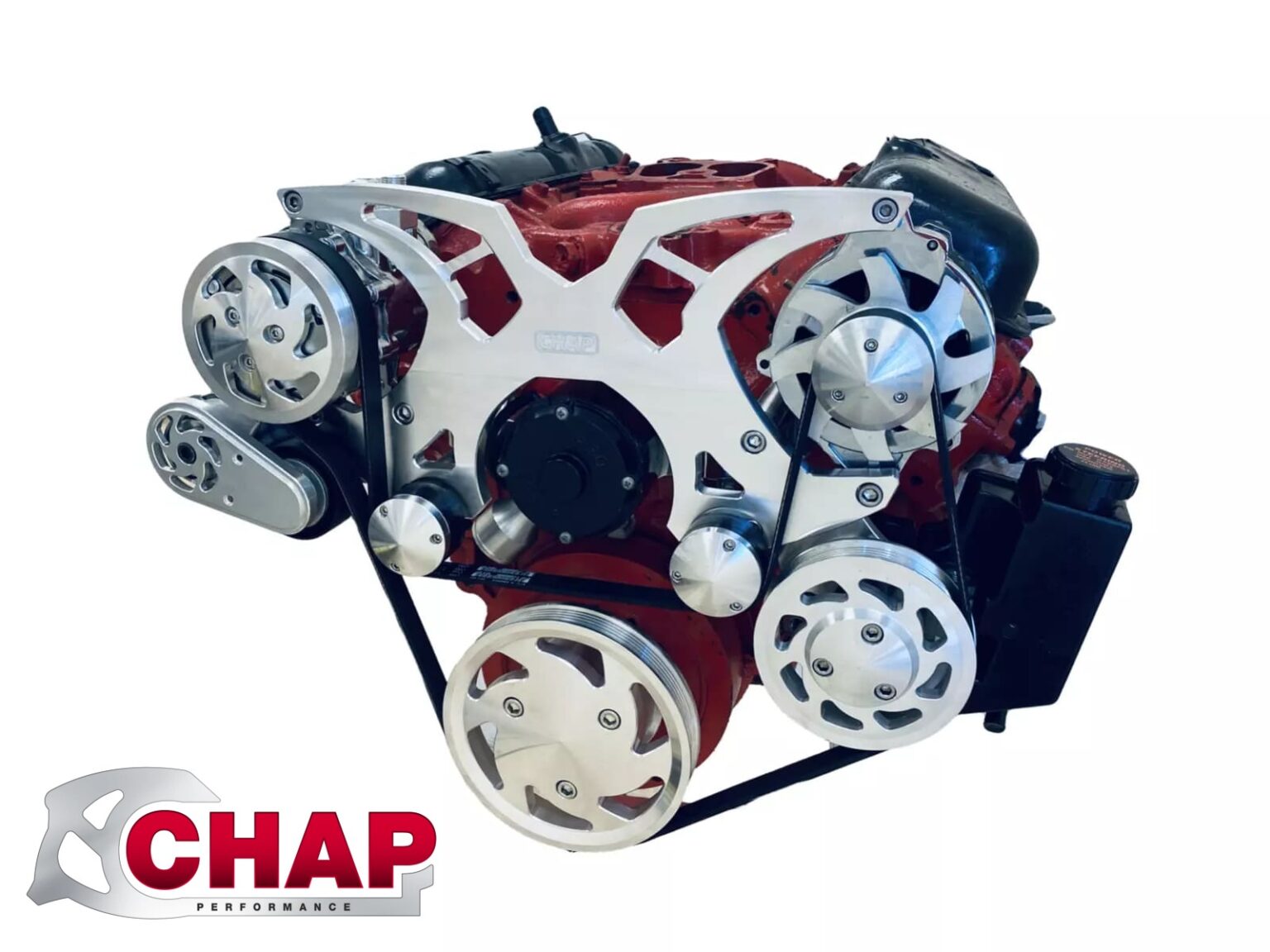 Chap Performance | Ford, Chevy, Chrysler, Pontiac, v-belt, pulleys, bracket